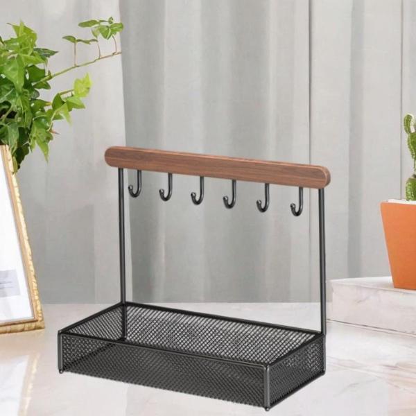 説明:[整理整頓が簡単]: ジュエリーディスプレイスタンドは.長い一日の終わりに鍵.サングラス.ジュエリー.その他の小物を整理するのに最適です.デスクやカウンターを整理整頓しながら.必需品をすべて1か所にまとめておくことができ.外出時の時間...