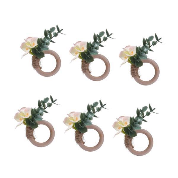 説明:[魅力的なデザイン]: このナプキンリングは美しい花のデザインが特徴で.バレンタインデーのお祝いや特別な機会にロマンチックな雰囲気を添えるのに最適です. [素晴らしいサイズ]: 各ナプキンリングの内径は3.5cm/1.38インチで.ほ...