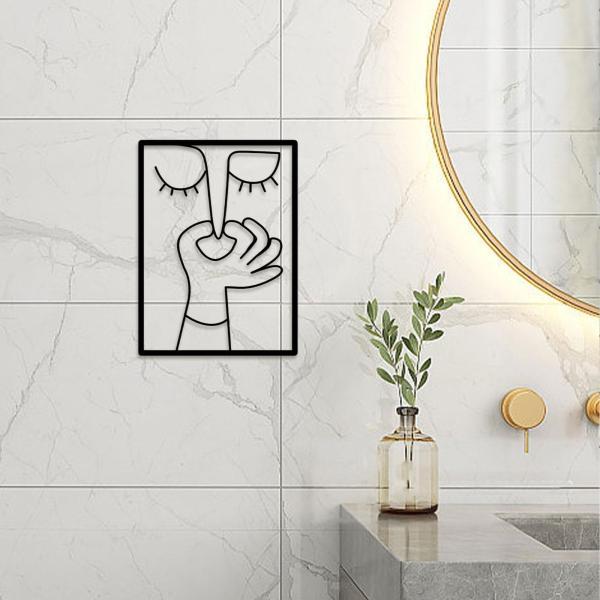 説明:[鉄製構造]: 鉄で作られたこの面白い浴室の壁アート装飾は.どんな空間でも長期的な耐久性と頑丈な存在感を保証します. [多用途の装飾]: 鉄製の壁装飾は.バスルーム.トイレ.寝室.リビングルーム.家の装飾.オフィス.カフェなど.さまざ...