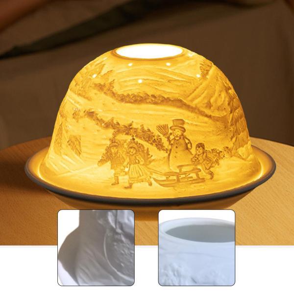 説明:[プレミアム素材]: ティーライトキャンドルホルダーはセラミック素材で作られており.耐熱性があり.壊れにくく.長期間使用できます. [繊細なデザイン]: 装飾ボウルの表面には繊細な彫刻模様が施され.細部までこだわった.本物そっくりでエ...