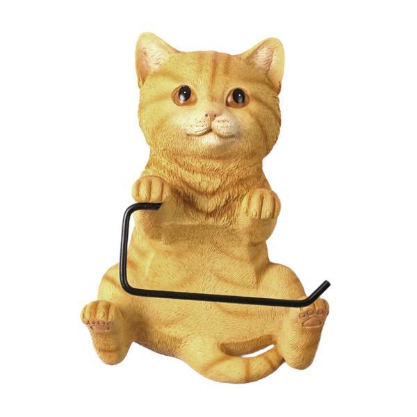 説明:[かわいい猫型のトイレットペーパーホルダー]: この上品で愛らしいホルダーは.どんな空間にも素敵なアクセントを添えます.トイレ.オフィス.ホテル.リビングルーム.寝室.ダイニングルーム.アパートなど.あらゆる場所でお使いいただけます....