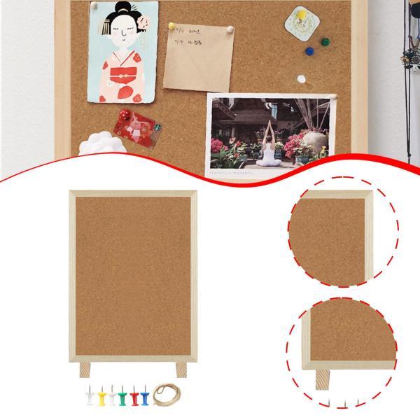 説明:[高品質素材]: このコルクボードは高品質の木材で作られており.耐摩耗性と頑丈さを備え.長期間繰り返し使用できます. [多目的]: 掲示板には.思い出の写真.旅行地図.週間計画.固定メモ.メッセージ.写真.メモ.カレンダー.メニューな...