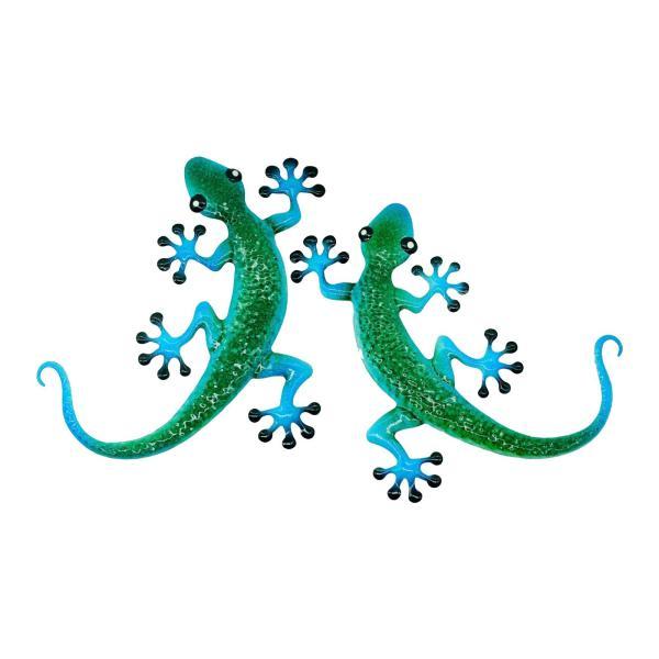 説明:[ウォールアートデコレーション]: 金属製のヤモリのウォールデコレーションは.本物そっくりのヤモリの形をしており.ご自宅のインテリアにスタイリッシュな雰囲気を添え.空間を飾るのに最適です.サイズ: 30.5cm x 22cm / 12...