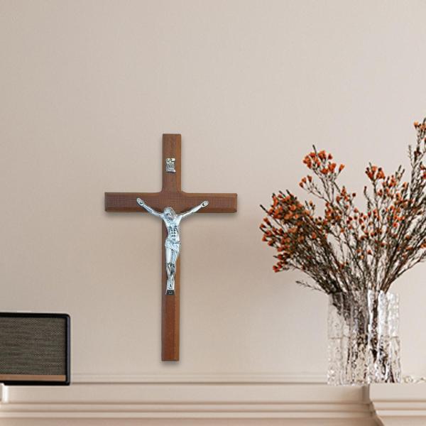 説明:[製品サイズ]: 壁掛け十字架.約 11.5cm x 20cm/4.53インチ x 7.87インチ. [プレミアム素材]: この壁掛け飾りは木製の十字架とイエスの置物を採用しており.細部までこだわった職人技で.壊れたり損傷したりしにく...