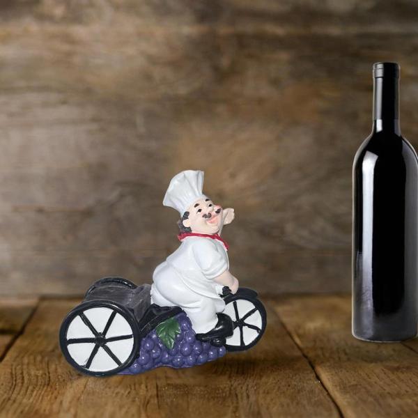 説明:[魅力的なシェフのデザイン]:ワインラックは.ご自宅に個性的な雰囲気を添えます.このユニークなアイテムは.お気に入りのワインを安全に保管できるだけでなく.ゲストとの楽しい会話のきっかけにもなります. [エレガントなホームデコレーション...