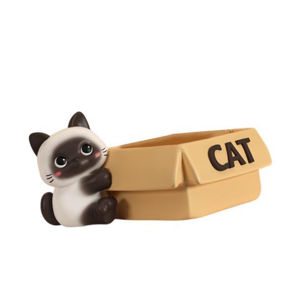 説明:[多用途な機能性]: この猫の像は.玄関の鍵の整理からリビングルームやオフィスのデスクの装飾品まで.さまざまな用途に使用できます. [便利な配置]: 玄関やキャビネットに置くのに最適なデザインのこの収納容器は.鍵やその他の個人的なアイ...