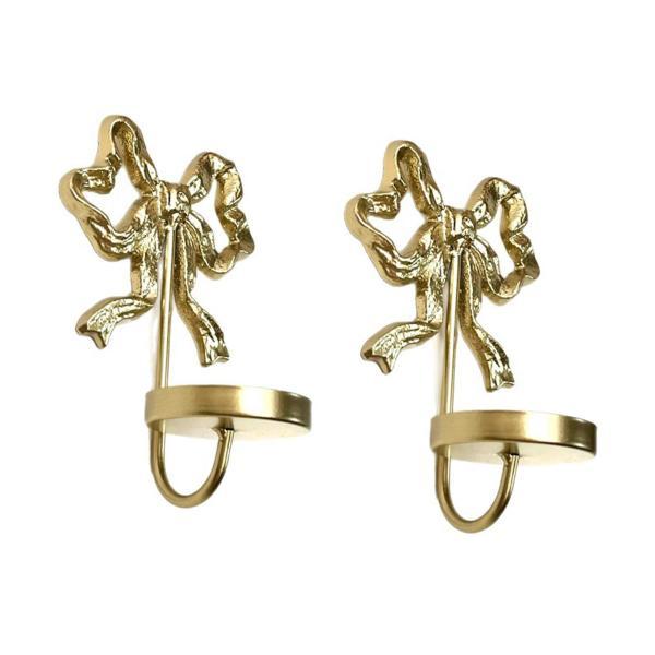 説明:[エレガントな壁取り付け用燭台デザイン]: この壁取り付け用燭台キャンドルホルダーは.ヴィンテージの錬鉄製構造と装飾的な蝶結びのディテールが特徴で.どんな部屋にもクラシックな雰囲気を作り出します. [省スペース壁掛け]: 壁掛けキャン...