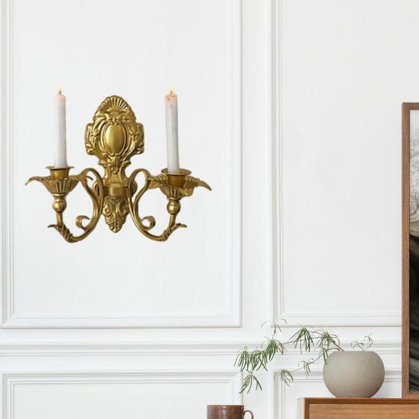 説明:[レトロデザイン]壁掛けキャンドルホルダー.レトロで魅力的なヨーロッパスタイル.気質を示し.鋳造の古いプロセスにより.よりユニークになります. [金属素材]壁掛けキャンドルホルダーは鉄素材で作られており.信頼性の高い品質.耐久性.安定...