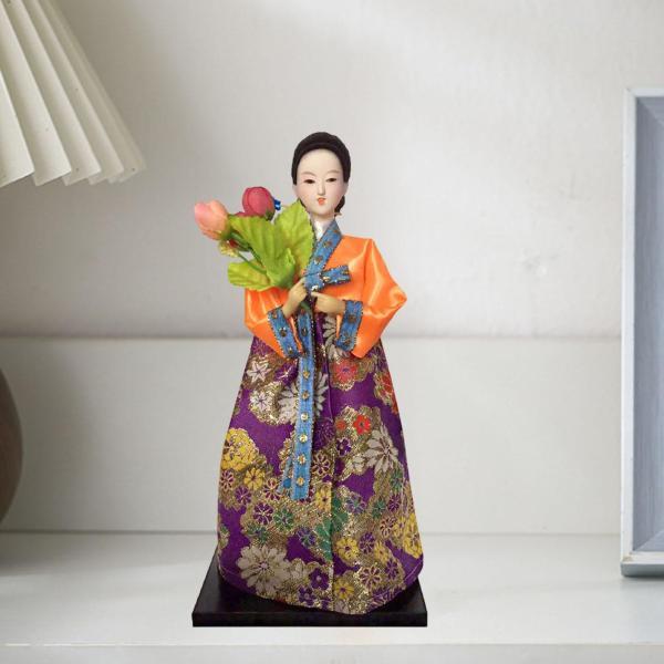 説明:[素材]韓国の芸者人形は.布とフォームのディテールを備えた丈夫な樹脂素材で作られており.本物のような外観と感触を実現しています. [デザイン]伝統的な刺繍の服を着た立像人形.素晴らしい顔と芸術的な味わいがいっぱい. [装飾]この像は細...