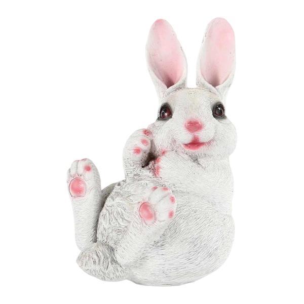 説明:[魅力的なデザイン]: このウサギの像は.愛らしいウサギの姿勢を特徴としており.複雑な質感と繊細なラインで.どんな空間にも暖かさと創造性をもたらします. [多用途の装飾]: ポーチのディスプレイ.勉強部屋のアクセント.鉢植えの植物との...