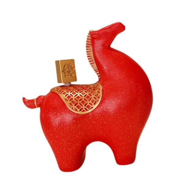 説明:[縁起の良いデザイン]: 優雅で流れるようなラインと金色のアクセントが幸運と繁栄を象徴し.どんな空間にも意味のあるアクセントになります. [回転機能]: 馬の背中には回転可能な飾りが付いており.楽しさとエンゲージメントを高めます. [...