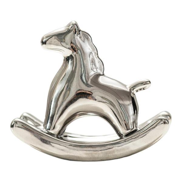 説明:[魅力的な仕上げ]: この装飾用のロッキングホース像は.美しい陶器の工芸品で.光を捉える繊細でエレガントな仕上げが施されています.クラシックなデザインは.どんな空間にも魅力と洗練された雰囲気を添えます. [高品質な構造]: セラミック...