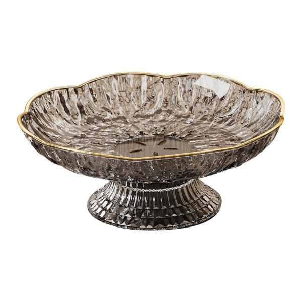 説明: [プレミアムで信頼性]: 台座ボウルはABS素材で作られており.細かく滑らかで.洗える.排水穴があり.果物.ナッツ.スナック.野菜に最適で.長期間使用できます. [スタイリッシュな外観]: フルーツボウルはエレガントでクラシックなデ...