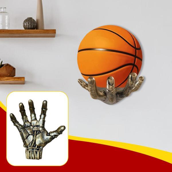説明: [ユニークなデザイン]美学にインスパイアされたこのバスケットボールホルダーは.どんな部屋にも大胆で未来的な雰囲気を添えます. [素材]ハンドスカルプチャーボールホルダーウォールマウントは樹脂製で.耐久性と細部までリアルな外観が保証さ...