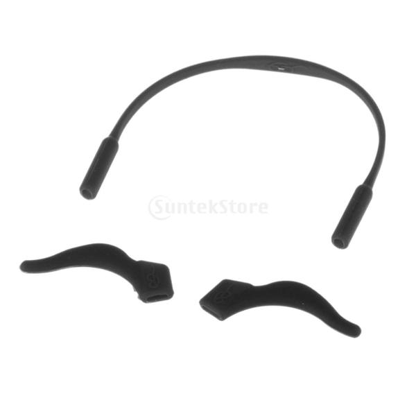 特徴： カラー：黒材質：シリコーン未延伸の長さ：約。 17センチメートルキッズ子供向き 、非毒性ソフトで快適な滑り止め、弾性は、35センチメートルに延伸することができますプラスチック製の収納ボックス付きポータブル パッケージに含まれるもの：...