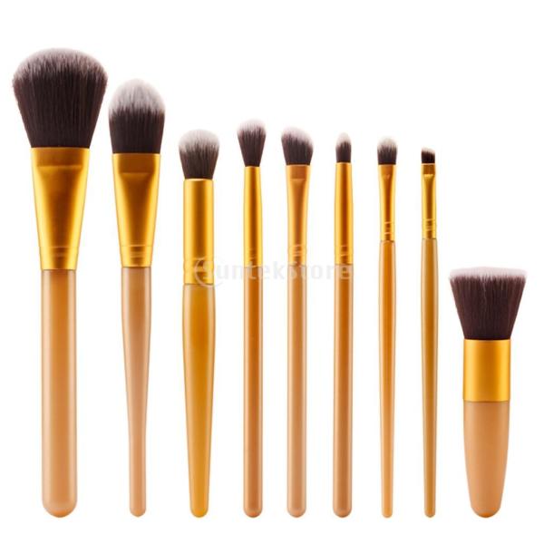 説明： ブランドの新しいメイクブラシあなたが毎日のアプリケーションのために必要なすべての基本を含んでプロ品質のブラシセット各ブラシは肌に柔らかく心地よい、粉末を保持するための優れた機能を提供しますあなたが離れて自宅で完璧なルックスを作成する...