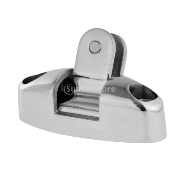 説明:316海洋グレードのステンレススチールスイベルデッキヒンジ70 x 25 x 45mm / 2.75 x 0.98 x 1.77インチ(L x W x H);穴の中心:51mm / 2インチの間の距離.ネジ穴内径:6mm / 0.24...