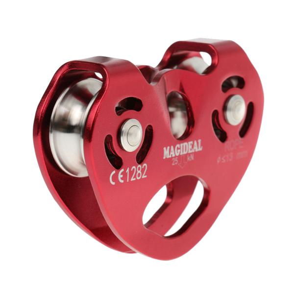 説明:ダブルスピードプーリー.ボールベアリングを取り付けたプーリーのダブルシーブは.スムーズな回転と効率的なパフォーマンスを提供します.テキスタイルロープとケーブルの両方と互換性のある高品質のアルミニウムマグネシウム合金プーリー.カラビナを...