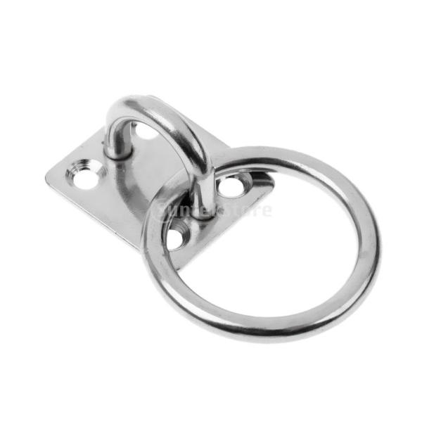説明:ヘビーデューティスクエアアイプレートリング付セイルボートカヤックヨットサンシェードアクセサリー 304ステンレス鋼構造、表面研磨高強度、耐錆性、耐腐食性すべての釣り用品、海洋および工業用に適しています仕様:材質：304ステンレススチー...