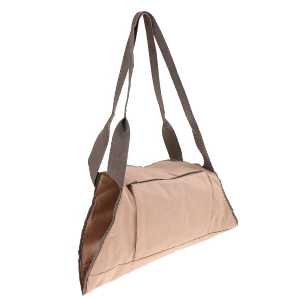 説明:ヨガマットを保持するためのショルダーストラップ付きの合理化されたデザインのヨガマットバッグ.クイックリリースフックアンドループファスナー.着脱が簡単.マットを固定する内部ストラップが特徴です.外ポケットには鍵.財布.電話を安全に収納で...