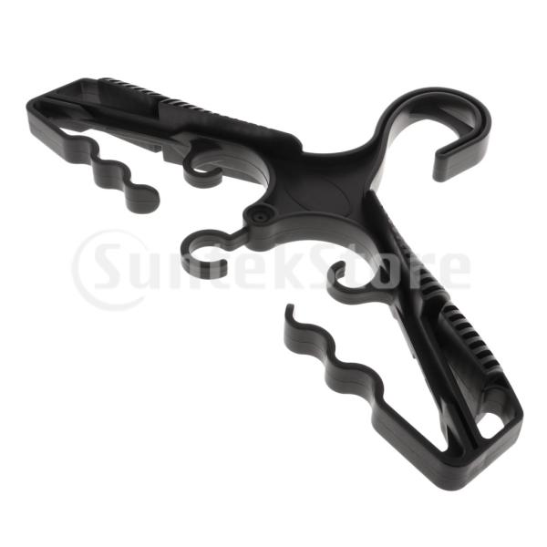 説明:このハンガーはABSプラスチック製で.耐久性があり.長い間使用できます.もう1つの5つのクラスプデザインは.フェイスミラー.呼吸チューブ.ひまし.ダイビングブーツ.呼吸レギュレータ.その他のダイビングアクセサリーを中断することができま...