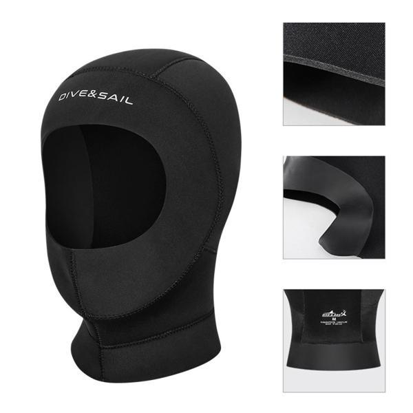 説明:3mmネオプレンスキューバダイビングシュノーケリングフルフェイスマスクウェットスーツフード.ネックウォーマー.ソフト.軽量.速乾性十分な伸縮性があり.水中での制限が少なく快適なフィット感を提供し.快適なダイビング体験を提供しますUV保...