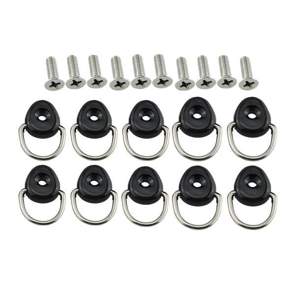 説明:タイプ:カヤックDリングシャックルキット(Dリング+平頭ねじ)素材:高品質のナイロンとステンレス鋼.防錆性.頑丈で耐久性があり.取り付けが簡単です.寸法:(LxWxH)5x3.4x0.8cm/1.97x1.34x0.31インチ機能:パ...