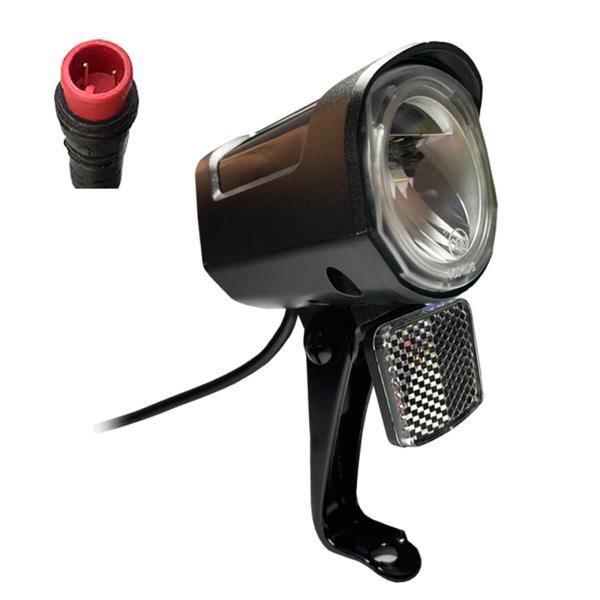 説明:電動自転車ヘッドライト.電動自転車ヘッドライトLED.電動自転車に適しています.電動自転車のヘッドライトは.反射板と警告を備えており.夜間の乗車時の安全を確保します.ワイヤードヘッドライトはABSプラスチック製で.ライトホルダーは調整...
