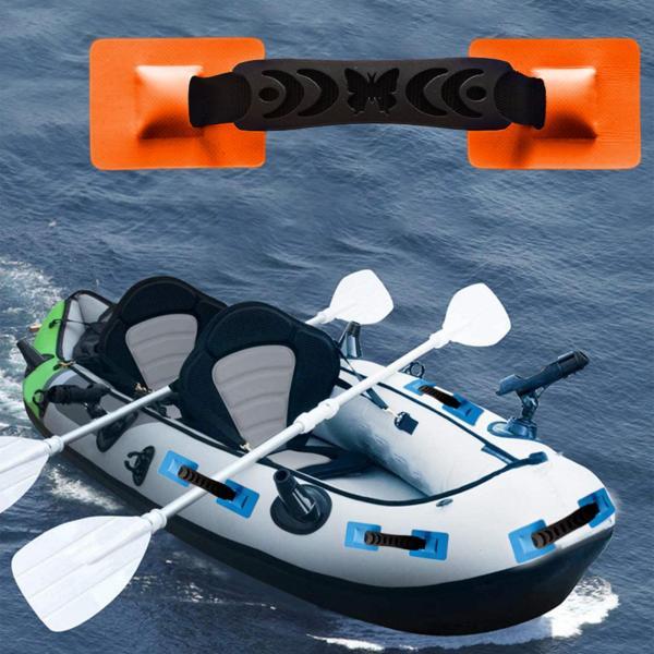 説明:素材:ナイロン.PVC製.滑り止めのシリコンシースが手の位置に使用され.快適で防水性があります.装備:ストラップハンドルは.インフレータブルボートカヤックディンギーカヌーラフトパドルボードサーフボードに適しています.取り付けが簡単:キ...