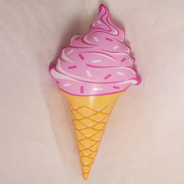 説明:素材: プレミアムで耐久性があり.環境に優しいPVC製のインフレータブル水泳玩具.ユニークなデザイン: かわいいアイスクリームの形はとても柔らかく快適で.水に浮いてリラックスできます.膨らませた後のサイズ: 90cmx50cm/35....