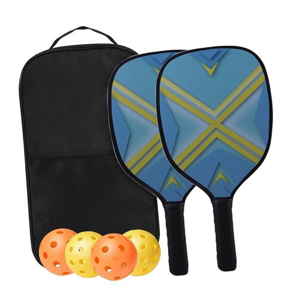 説明:パッケージ内容: ピックルボールパドル2個.ボール4個.収納バッグ1個.素材: ピックルボールパドルは.高品質の木材.優れた職人技.耐久性で作られています.特徴: パドルには快適なグリップ ハンドルが付いており.手が滑るのを最小限に抑...