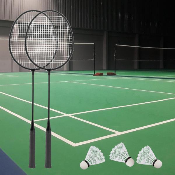 説明:[パッケージ内容]: バドミントンラケット2本と3色のランダムボールが入っています.このポータブルで完全なラケットセットでゲームを始めるだけです.[プレミアムで信頼性の高い]:バドミントンラケットは高品質の合金素材で作られており.頑丈...