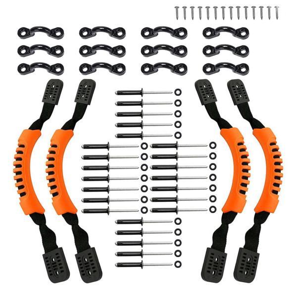 説明:[素材]このカヤックハンドルは耐久性のあるプラスチック素材で作られており.掴みやすくなっています.[人間工学に基づいたデザイン]人間工学に基づいたデザインのサイドマウントキャリーハンドルは.快適な感触とより耐久性のあるグリップを提供し...