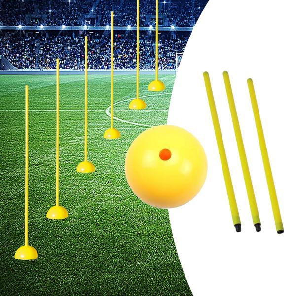 説明:[高品質素材]: トレーニング用アジリティポールはPP素材で作られており.明るい色.強力な識別.耐摩耗性.耐落下性.頑丈さを備えています. [持ち運びが簡単]: 取り外し可能なフットボール サイン ポールは折りたたみ式で持ち運びが簡単...