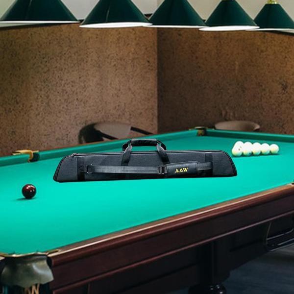 説明:[ビリヤードプールキューロッドプロテクター]このビリヤードプールキューロッドキャリングケースはオックスフォード布素材で作られており.非常に頑丈です. 1/2 スヌーカー プール キュー.アメリカン 8 ボールまたは 9 ボール ビリヤ...