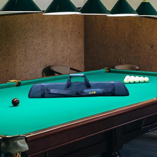 説明:[ビリヤードプールキューロッドプロテクター]このビリヤードプールキューロッドキャリングケースはオックスフォード布素材で作られており.非常に頑丈です. 1/2 スヌーカー プール キュー.アメリカン 8 ボールまたは 9 ボール ビリヤ...