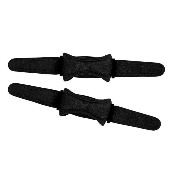 説明:[膝保護]: スポンジパッドが膝蓋骨を保護し.スポーツ中の衝撃から保護します. [プレミアムで信頼性]: 膝ブレースサポートストラップは.高品質のスポンジとポリエステル素材で作られており.耐摩耗性.軽量性.通気性.頑丈性を備えています...