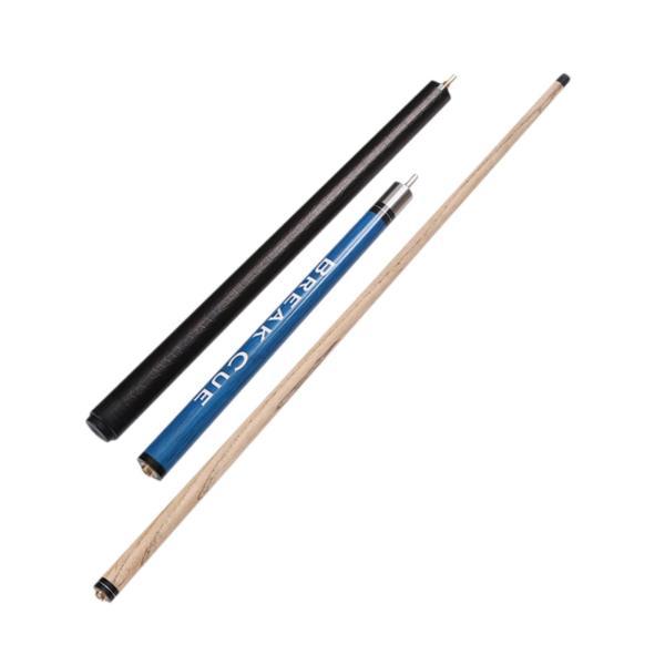 説明: [構造と材質]: このビリヤードキューは.高品質の木材で作られた1/2スプリットキューで.耐久性と強力な打撃を保証します.心材を使用した黒いハンドルが特徴で.洗練されたシンプルなデザインになっています. [多機能]: このキューはブ...