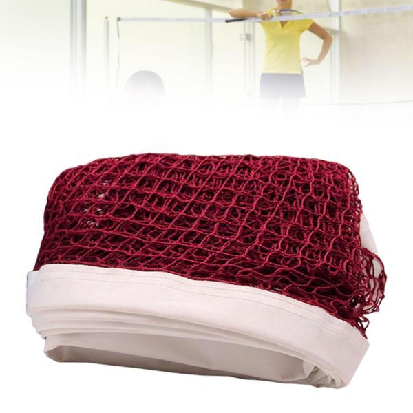 説明:[商品リスト]:バドミントンネット1枚.展開サイズ6.1m×0.76m.ワイヤー直径1.8mm.メッシュサイズ2.0cm. [標準の小さな穴]: バドミントン ネットは標準の小さな穴のデザインを採用しており.ボールが掛けにくく.より良...