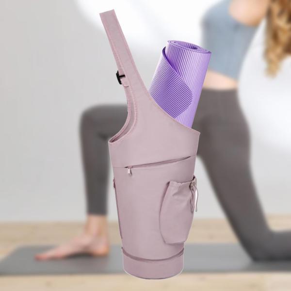 説明:[特徴]: このヨガマットバッグは.大きな開口部.長いハンドル.防水ポケットが特徴で.ヨガマットやその他のアクセサリーを便利に持ち運べるように設計されています. [多機能]: この伸縮性のあるヨガマットホルダーバッグは.ほとんどのピラ...