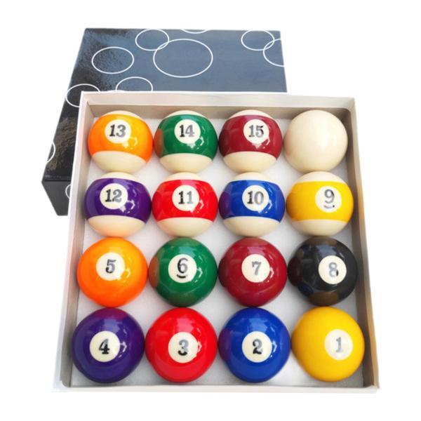 説明:[パッケージ内容]: ビリヤードボール.ボール16個セット.番号付きボール15個と白いボール1個が含まれています.各ボールの直径は5.72cm/2.25インチ. [プレミアム素材]: このビリヤード ボールは樹脂製で.安定性.耐摩耗性...