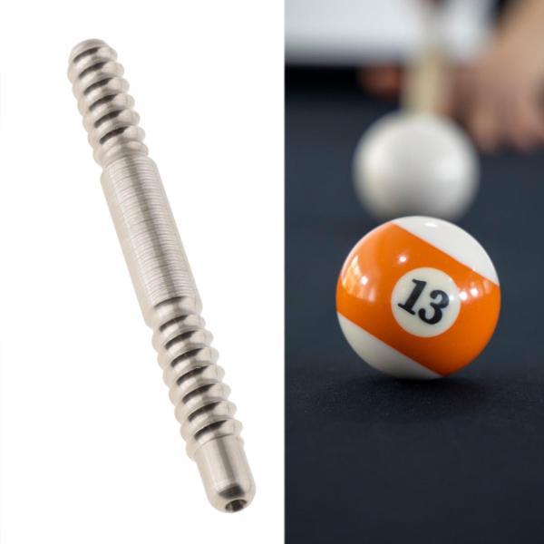 説明:[サイズ]: ビリヤードプールキュージョイントピンの長さは90mm.ねじサイズは3/8 x 8で.ほとんどの標準的なプールキューに最適です. [取り付け簡単]: ねじ込み式のデザインで.このジョイントピンインサートはビリヤードスティッ...