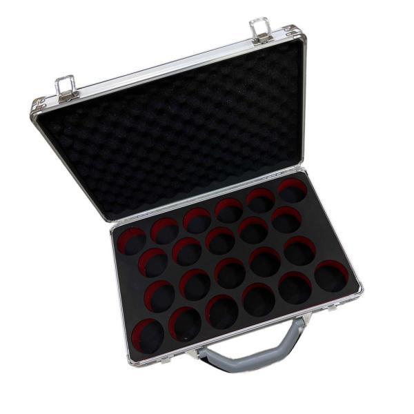 説明:[高品質素材]: このビリヤードボール収納ボックスは.耐摩耗性と頑丈さを備えた高品質のアルミ合金で作られています.変形しにくく.長期間繰り返し使用できます. [使いやすい]: プールキャリーケースにはハンドルと柔らかいパッドが付いてお...