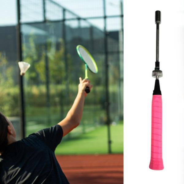 説明:[商品名]: バドミントンラケットトレーナー 力装置 力スティック 音 バドミントンラケット 指 腕 力 練習 熟練 力[プレミアム素材]: 高品質の木材と金属で作られたこのスイングトレーナーは.耐久性と長持ちするように作られており....