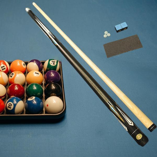 説明: sturdy構造]:ステンレス鋼のジョイントを備えた高品質の木材から作られたこのキューは.耐久性と長時間のパフォーマンスを保証します 2ピースのデザイン.簡単に輸送して保管できますメンテナンス[便利な1/2ステンレス鋼ジョイント]:...