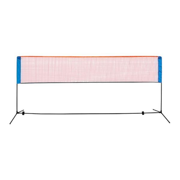 説明: buralsatile汎用使用用の完全なセット]:このバドミントンネットセットには.1つのバドミントンネット.頑丈な鉄のフレームスタンドのセット.1つの便利な収納バッグが含まれているため.バドミントン.バレーボールなどの屋外アクティ...