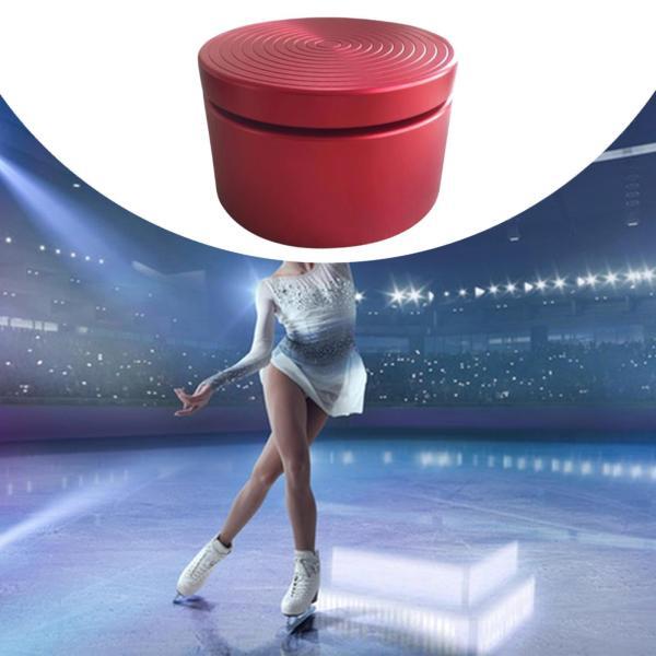 説明: versatileトレーニングツール]:フィギュアスケート.バレエ.体操.ピラティスの愛好家に最適です.ダンサー向けのこのターニングボードは.の練習に最適です.適切な姿勢を修正して栽培する ]:直径10cmと高さ6cmのアルミニウム...