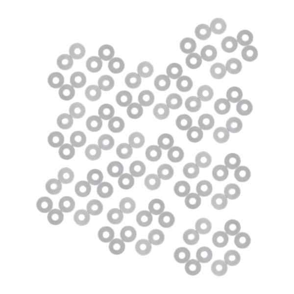 説明: stry頑丈なナイロン素材]:高品質のナイロンで作られたこれらのバドミントングロメットは.金属の代替品と比較して優れた耐久性を提供し.バドミントンラケットの弦の穴の長期保護を確保します complerensed包括的な保護]:弦楽器...