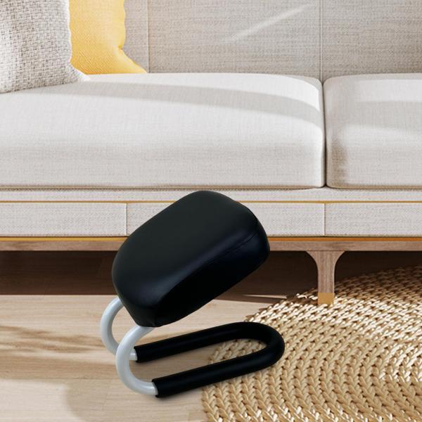 説明:[素材]: 金属フレームとPUレザースポンジ素材で作られたこのひざまずく瞑想スツールは.優れた強度と長期的な信頼性を備え.破損や変形に強いです. [人間工学に基づいたデザイン]: 瞑想用シートスツールは人間工学に基づいたデザインで.瞑...