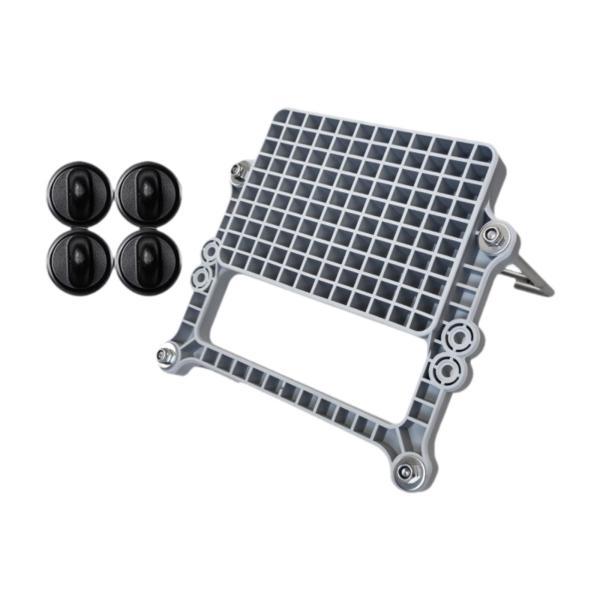 仕様:素材:ナイロン.ステンレススチールサイズチャート:28cmx26cmx4cm/11.02インチx10.24インチx1.57インチパッケージに含まれるもの:ボートモーターマウントブラケット1個.ベース4個...